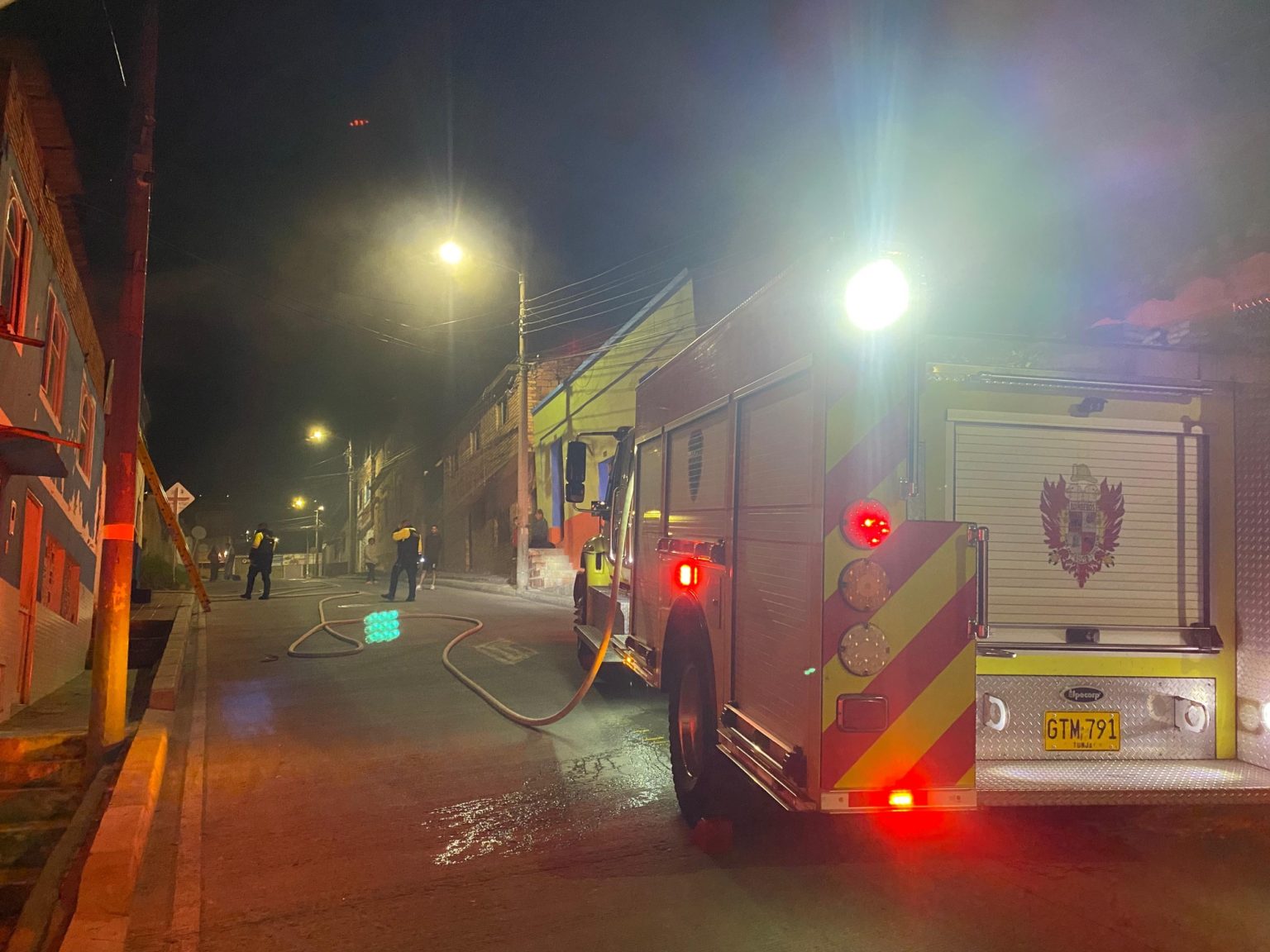 Incendio estructural en una vivienda presuntamente deshabitada ...